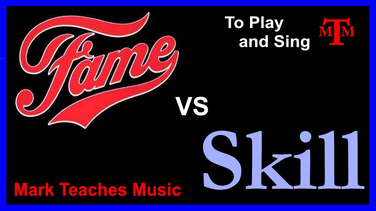 Fame versus Skill - what do I pursue?