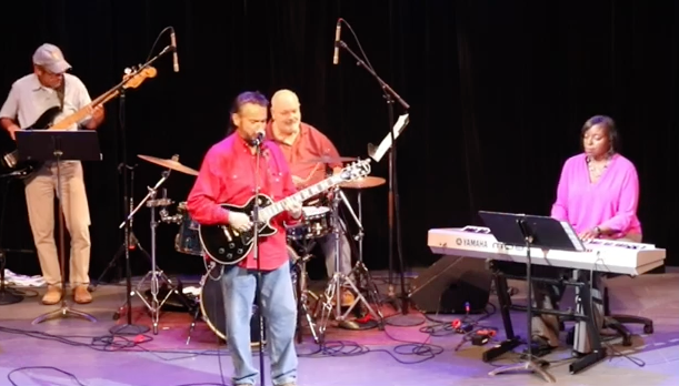 Mark Black playing & singing 20 songs: guitar, piano, voice, sax, flute ...